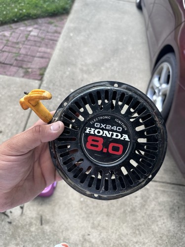 Honda OEM GX 240 small engine recoil 8.0 h p lawn equipment | eBay