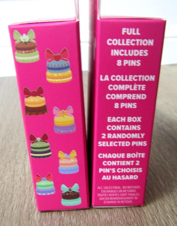 2 NEW DISNEY PRINCESS PASTRIES MYSTERY PIN BOX SET COOK FOOD SNACKS | eBay