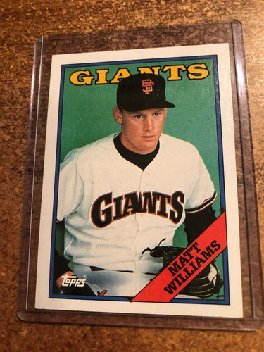 1988 Topps Baseball # 372 Matt Williams RC | eBay