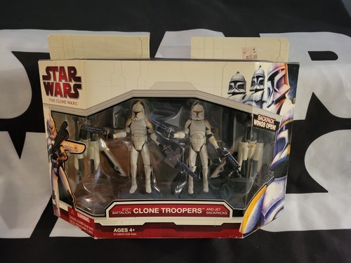 212th Battalion Clone Troopers STAR WARS The Clone Wars TCW MIB NEW #2 ...