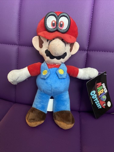 Vtg.? Super Mario Brother Cappy Mario Odyssey 8.5" Plush Toy Soft | eBay