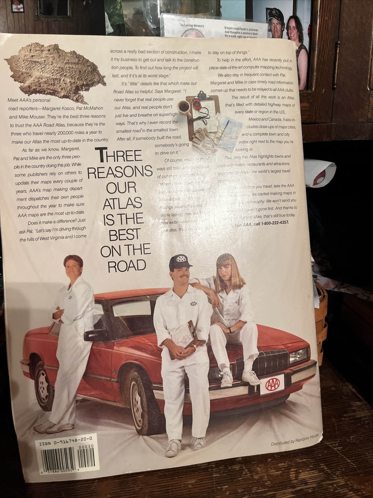 AAA USA Road Atlas 1985Large Scale Vintage Travel Map USA Canada&Mexico ...