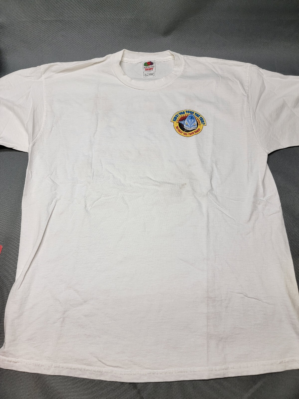 Vintage 90s Trix Cereal T-Shirt Adult Size XL White S… - Gem