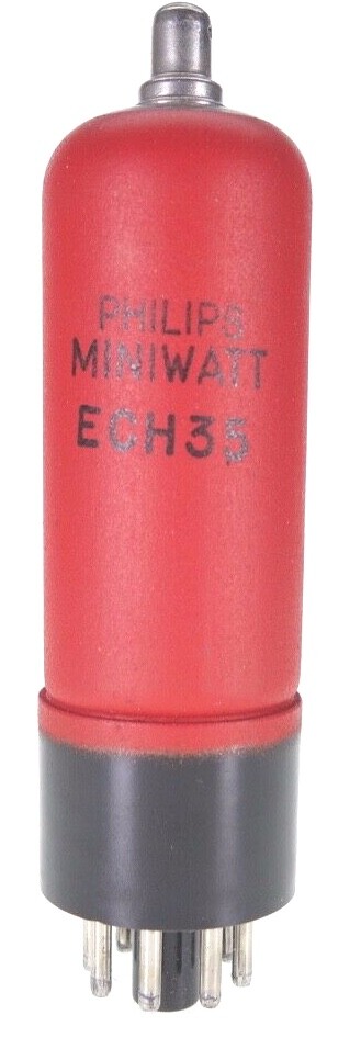 ECH35 = ARTH2 = ZA2985 = VR99A = CV1581 = CV1347 Philips Röhre tube NOS ...
