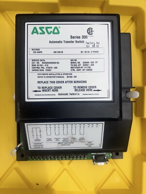 Asco 300 Series Transfer Switch Controller | eBay