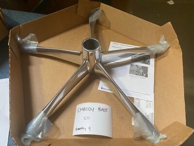 Genuine Herman Miller Embody Chair Replacement Base Frame Aluminum ...