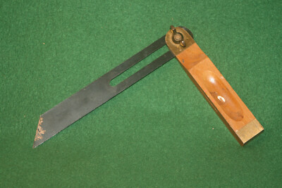 Antique Vintage Stanley No 25TB 8" Adjustable Sliding T-Bevel Square ...