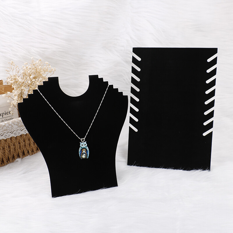 Jewelry Display Rack Pendant Necklace Bracelet Holder Board Jewelry ...