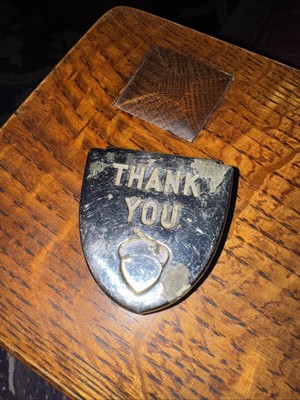 Original OAK ACORN Gumball/Peanut Machine TEARDROP Chute Flap | eBay