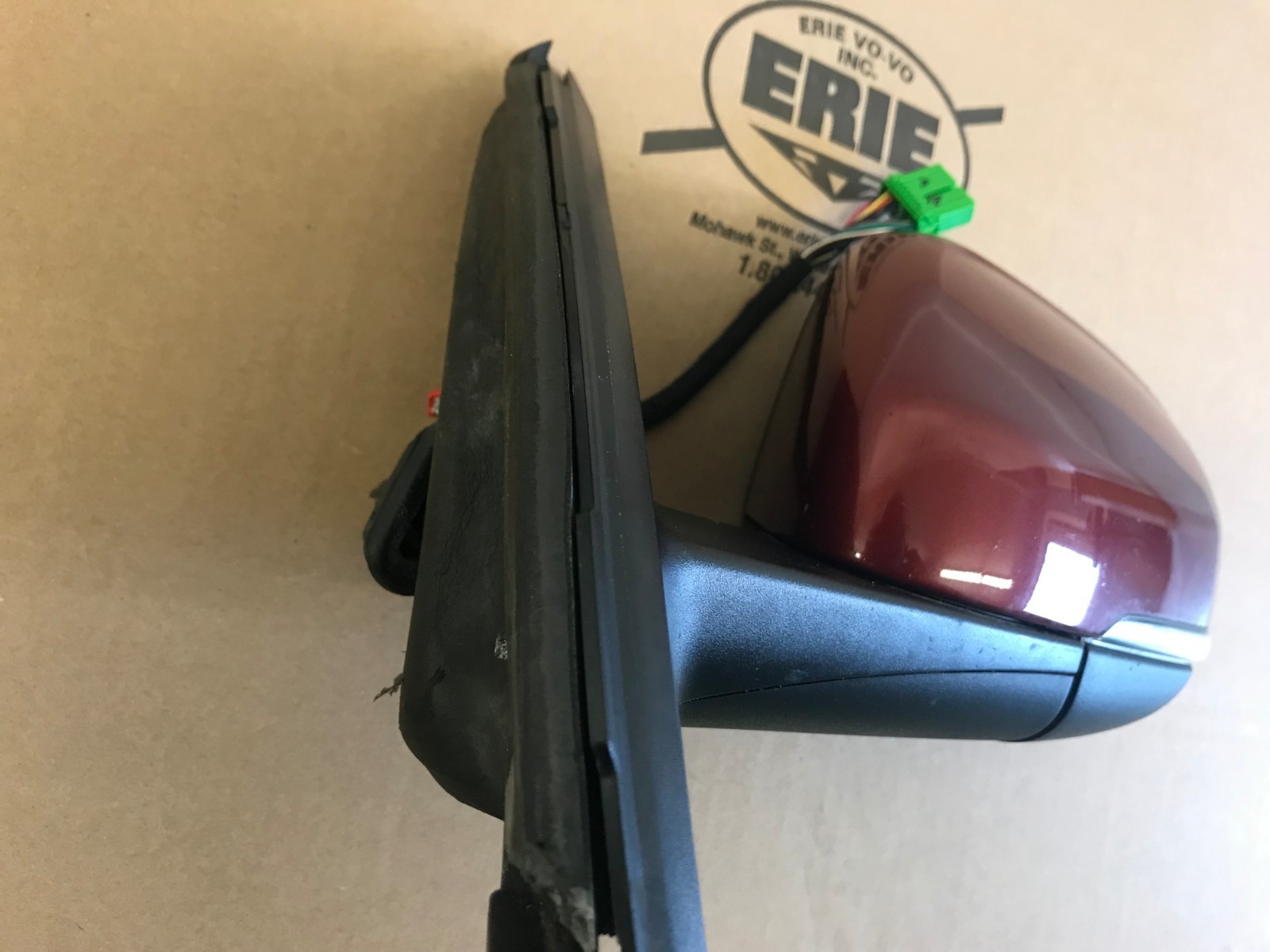 11-16 Volvo S60 V60 Left Drivers Side View Mirror 702 Red 31402628 | eBay
