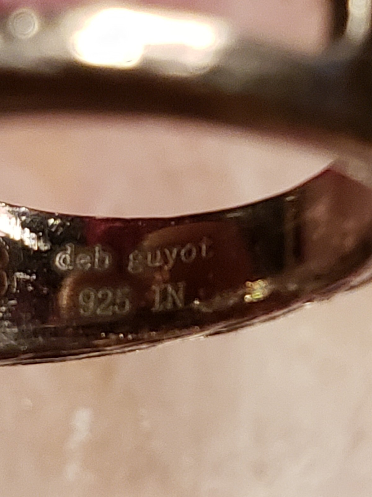 deb guyot herkimer Diamond RING litte Mambo Size 6 | eBay