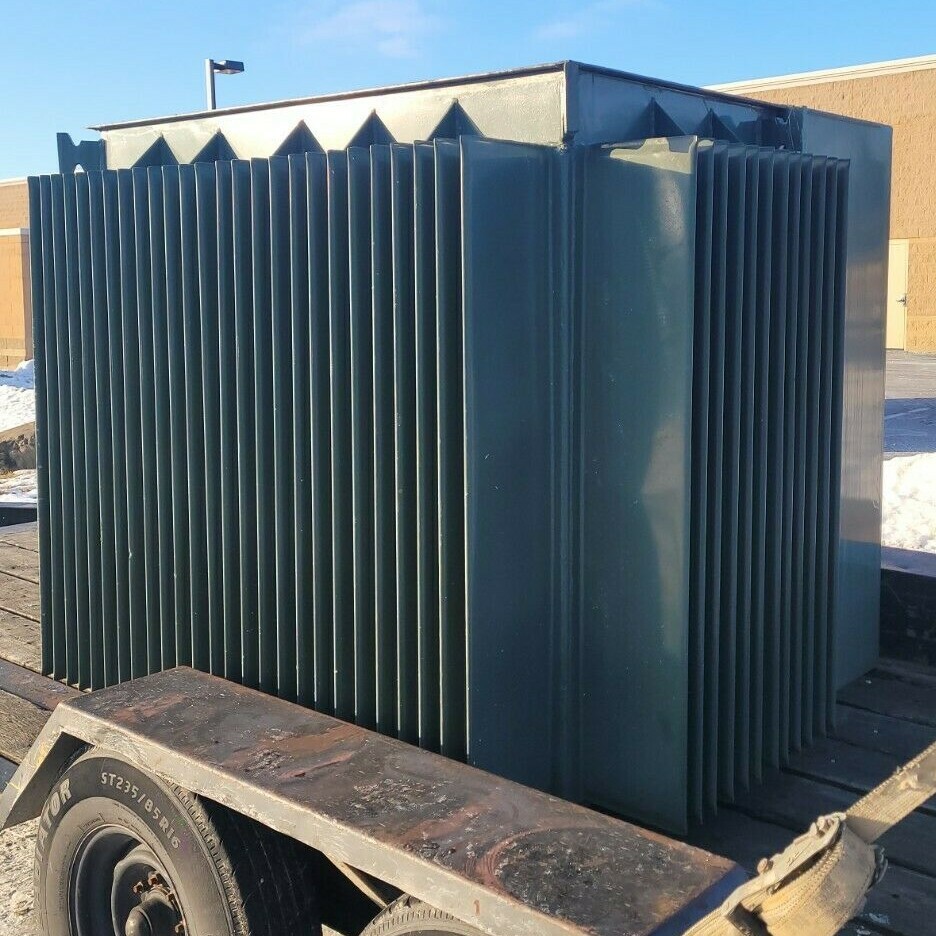 RTE/Eaton 1000/1120 KVA Pad Mount Step Down Transformer H.V. 26400 - L ...