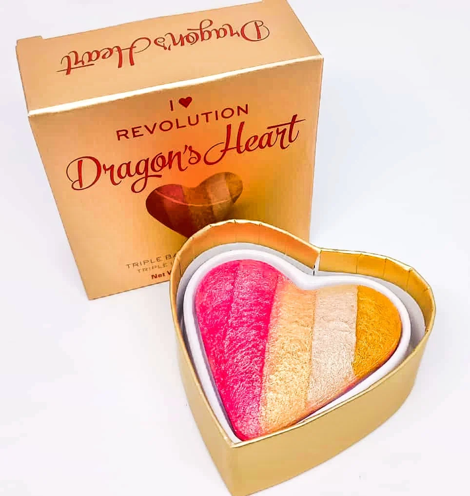 Makeup Revolution Dragon S Heart Highlighter | Saubhaya Makeup