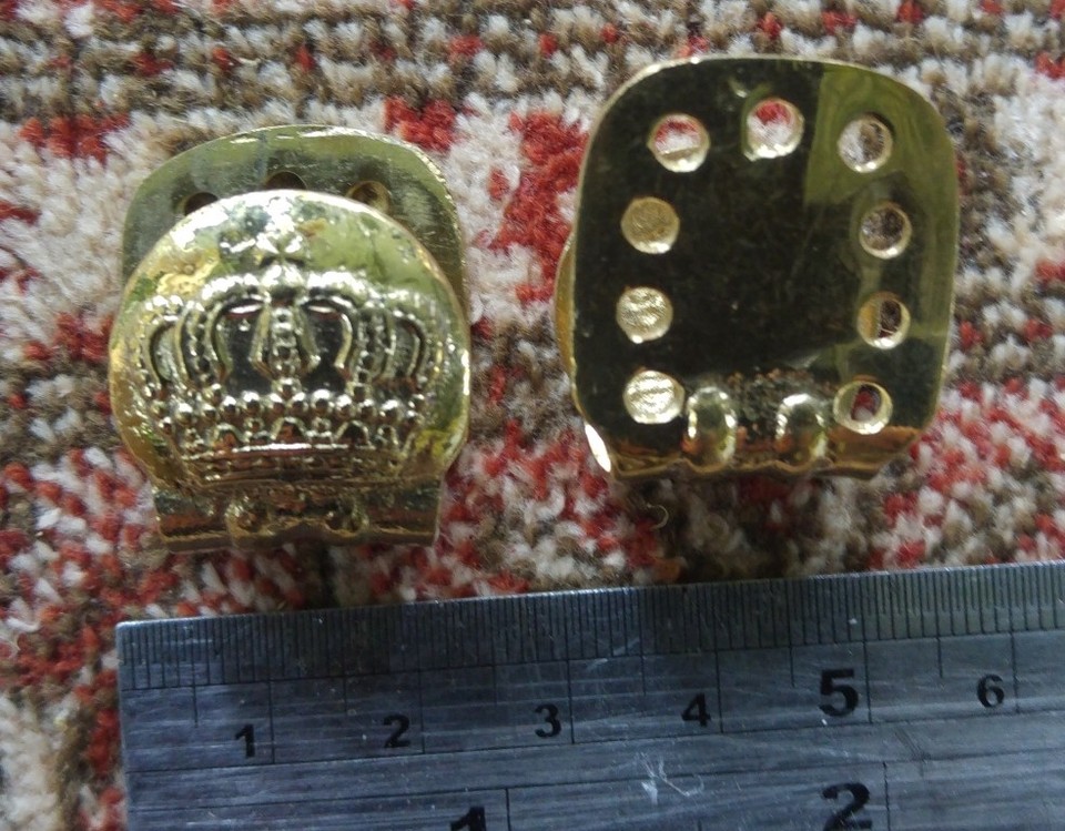 German WW1 German Tunic belt hook set 1915 brass | eBay