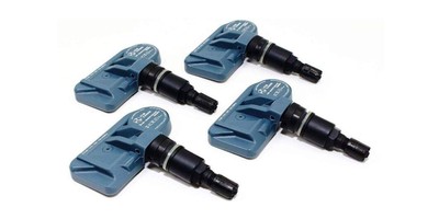 ITM Set of 4 08017DXS TPMS 433mhz Tire Pressure Sensors w/Gloss Black ...