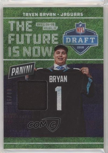 2018 National Convention NFL Draft Materials Rapture /49 Taven Bryan ...