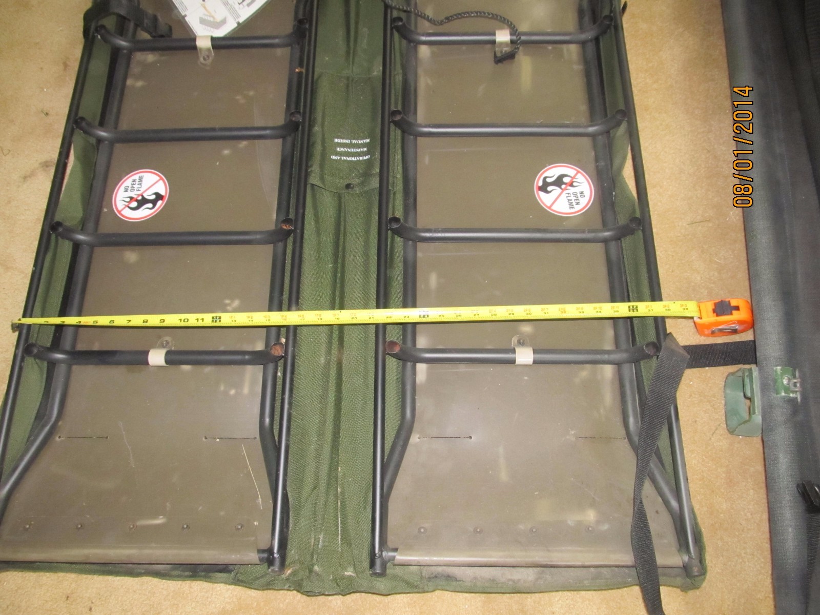 FIGHTING POSITION OVERHEAD COVER FOXHOLE DEER DUCK BLIND PAINTBALL FPOC ...