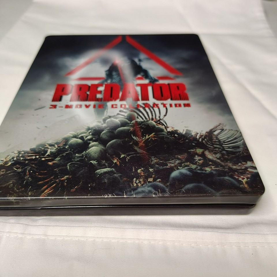 Predator Steelbook Limited Edition 3 Movie Collection Blu Ray Predators ...