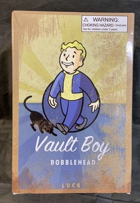 Fallout Vault Boy perk Bobblehead Vault 101 Luck Series #3 Bethesda | eBay