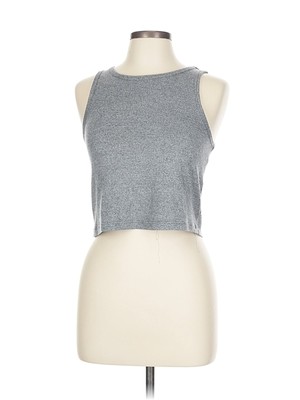 Z Supply Women Silver Tank Top L | eBay