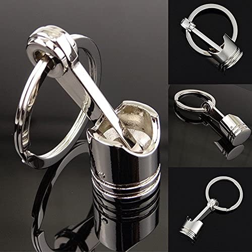 MauSong Creative Auto Parts, Mini Engine Piston Model Keychain, Small ...