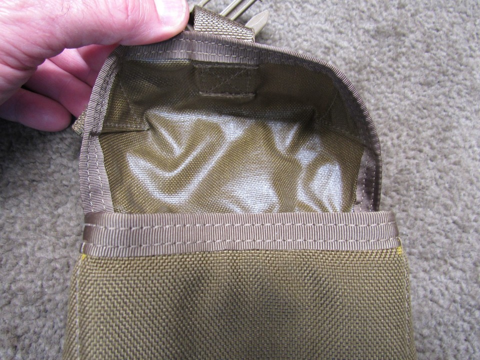 US M24 Binoculars Case Molle Pouch Padded Coyote Tan USMC Eagle ...