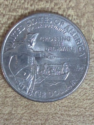 ERROR 2021 P Crossing the Delaware quarter. Doubling. T in trust error ...