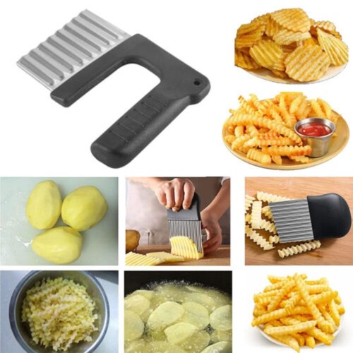 Tools Make Crisps Fold Cutting Potato Cutting Potato Tools French Fries ...