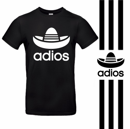 Adios T-shirt For Men Boys Kids Adult T-shirt Funny Tee | eBay