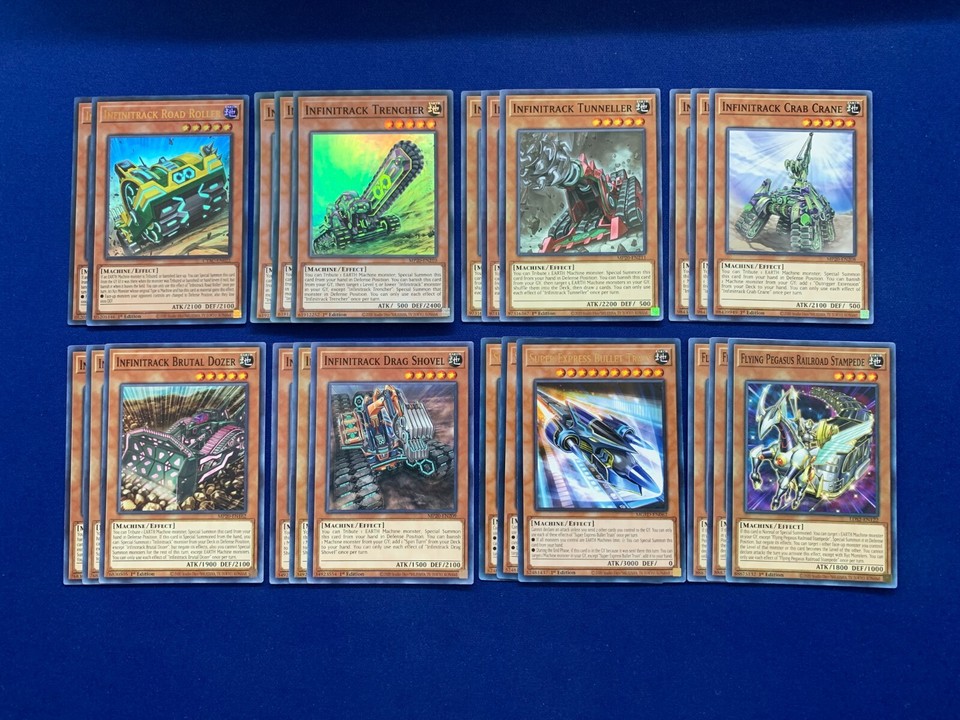 Yu-Gi-Oh! - Complete Infinitrack Xyz & Link Deck | eBay