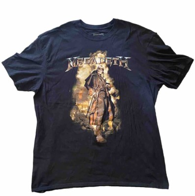 Megadeth Tour T-shirt Size XXL Black Metal Band Music | eBay