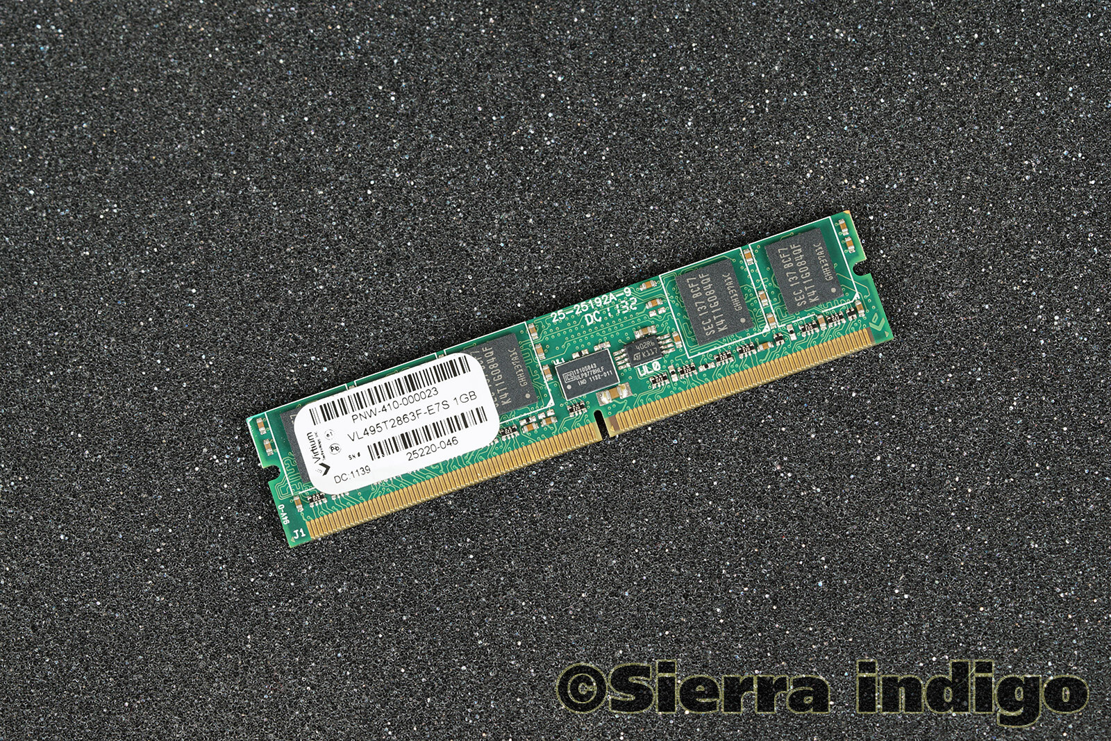 VL495T2863F-E7S Virtium 1GB PNW-410-000023 Memory Ram 244-Pin mini-DIMM ...