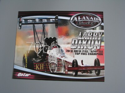 LARRY DIXON 2011 AL-ANABI TOP FUEL DRAGSTER 8X10 NHRA DRAG RACING ...