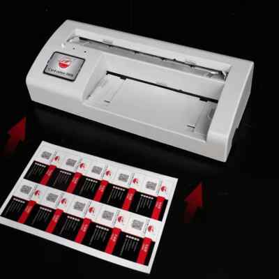 300B Business Card Cutter Electric Automatic Slitter Paper Card Cutting ...