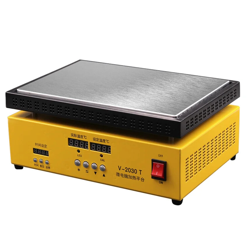 V-2030T Liquid Crystal Screen Isolator Heating Plate Mobile Phone ...