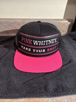 Pink Whitney Vodka Adjustable Strap Mesh-Back Black/Pink Hat trucker | eBay