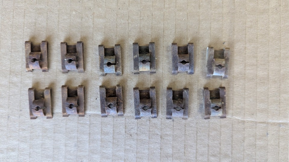 1968 1969 1970 1971 1972 FORD F100 DOOR ACCESS PANEL CLIPS OEM- 12 ...