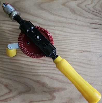 Hand Crank Rotary Tool for Manual Drilling and Hole Machining | eBay