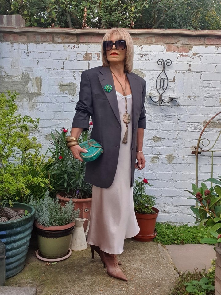 DAKS London Men's/ Women's Brown Single Breasted Blazer Jacket Size 38R ...