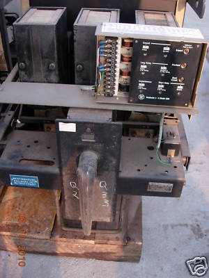 WESTINGHOUSE DB - 50 AIR BREAKERS WITH AMPTECTOR I TRIP 1600 AMP ...