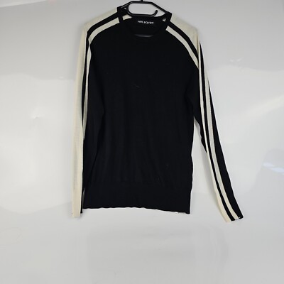 Neil Barrett Striped Merino Wool Sweater Size S New | eBay