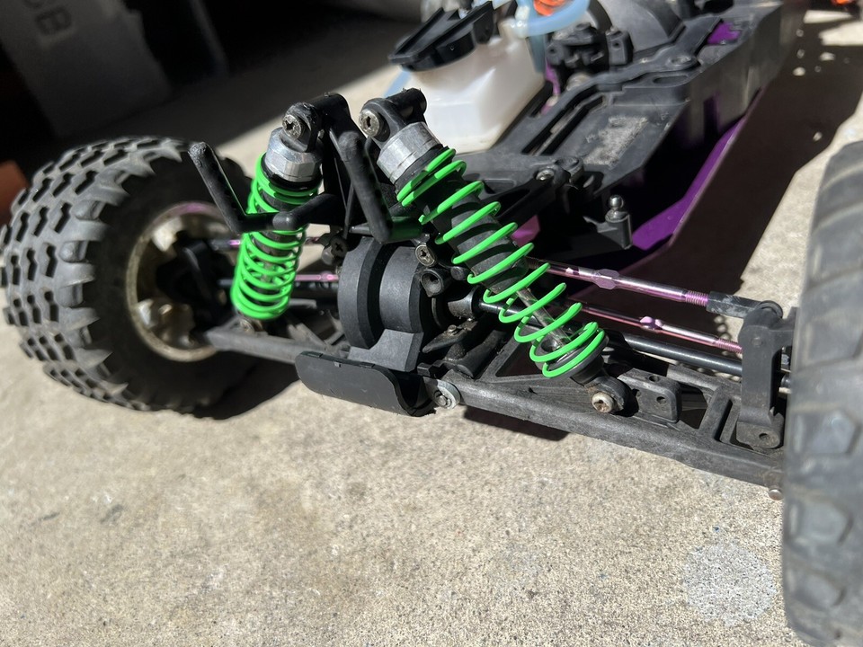 HPI Nitro RS4 MT Racing Purple Alloy Truck Proline Roller 1/10 4WD 4x4 ...
