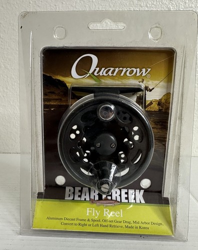 Quarrow Bear Creek Fly Reel BC 5/6 New In Package Aluminum Diecast ...
