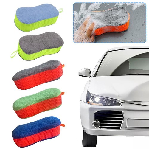 Car Wash Sponge Double Side Extra Large Size Beauty Cleaning New M2 ...