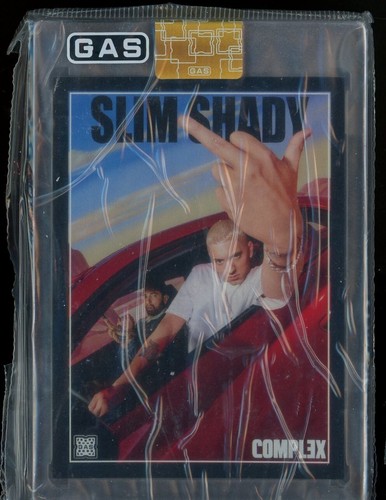 Gas Trading Cards X Complex Slim Shady Eminem Card BLACK Foil Parallel ...