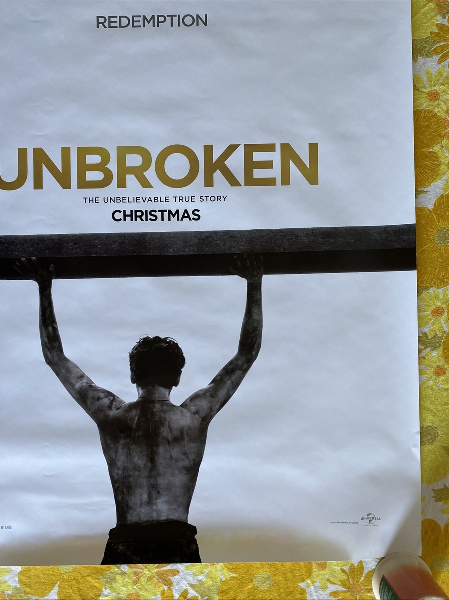 Unbroken Angelina Jolie Movie Poster