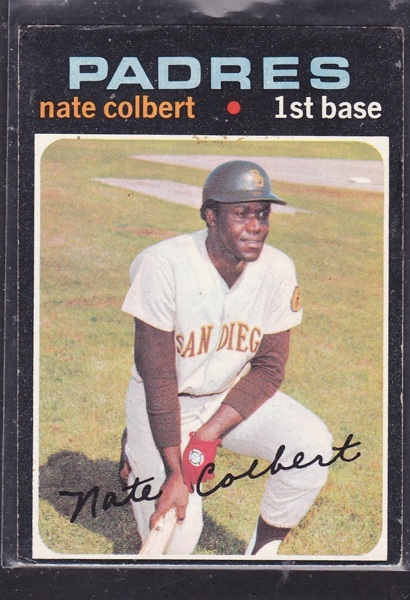 1971 NATE COLBERT - Topps Baseball Card # 235 - San Diego Padres ...