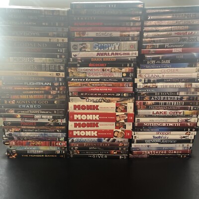 Lot Of 90 DVDs Movies TV Shows Action Comedy Horror Drama Sci Fi ...