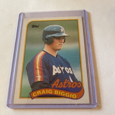 1989 Topps - Craig Biggio #49 (RC) NRMT | eBay