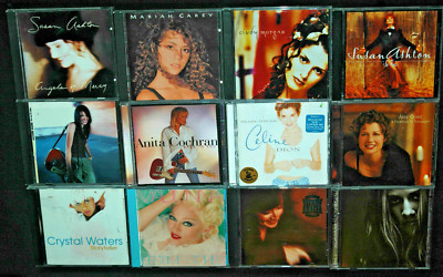 Female Singers CDs 12 Country & Pop Lot Music Assorted Artists ...